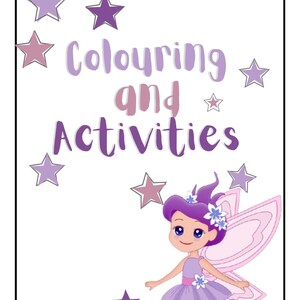 Colouring and Activity Book (word Search, Puzzles, Activities, Children ...