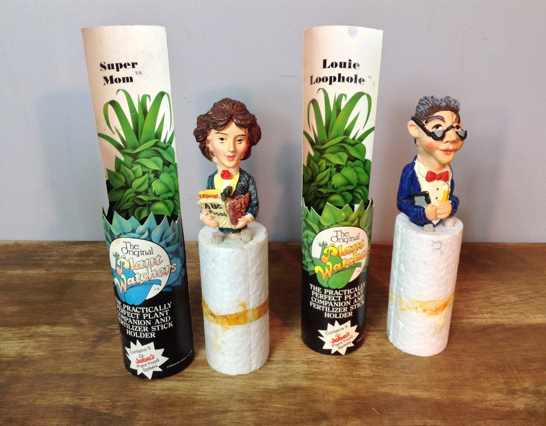 The Original Plant Watchers, Vintage Plant Feeder, Plant Watchers Super ...