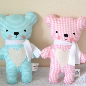 Teddy Bear Soft Toy PDF Sewing Pattern and Tutorial DIY Teddy Bear ...