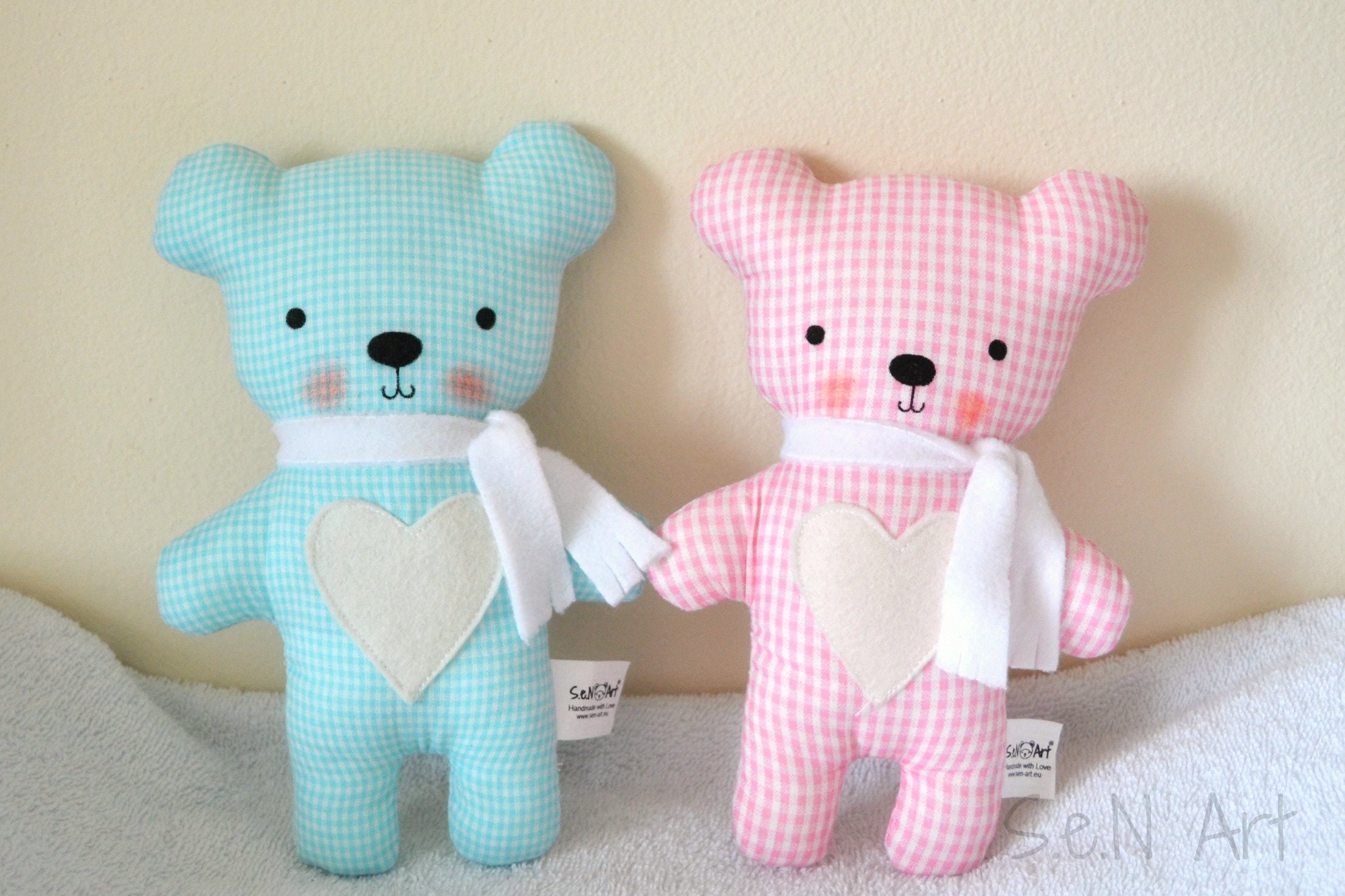 Teddy Bear Soft Toy PDF Sewing Pattern and Tutorial DIY Teddy | Etsy