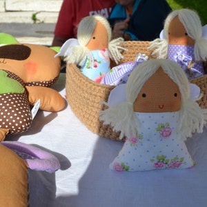 Christmas or Spring Angel Ornament PDF Sewing Pattern and Tutorial DIY ...