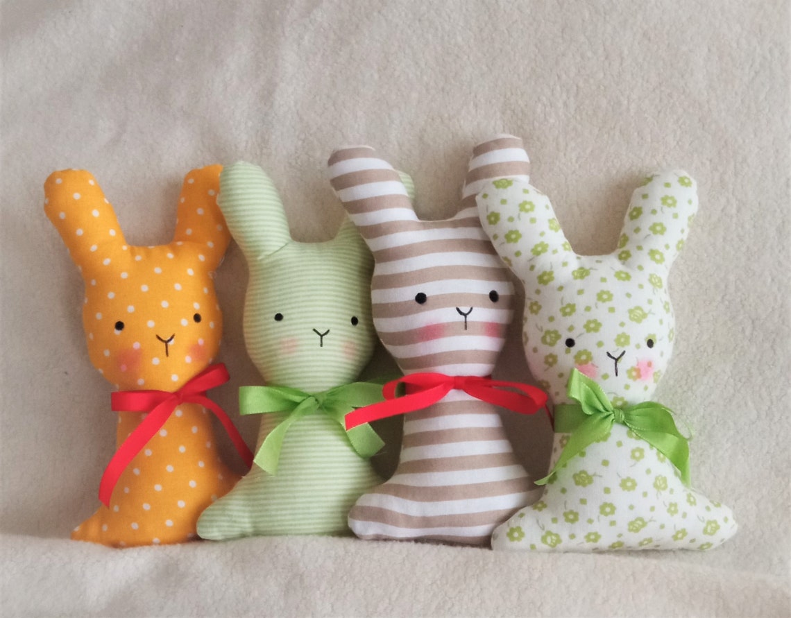 Easter Bunny PDF Sewing Pattern and Tutorial Easter Bunnies - Etsy