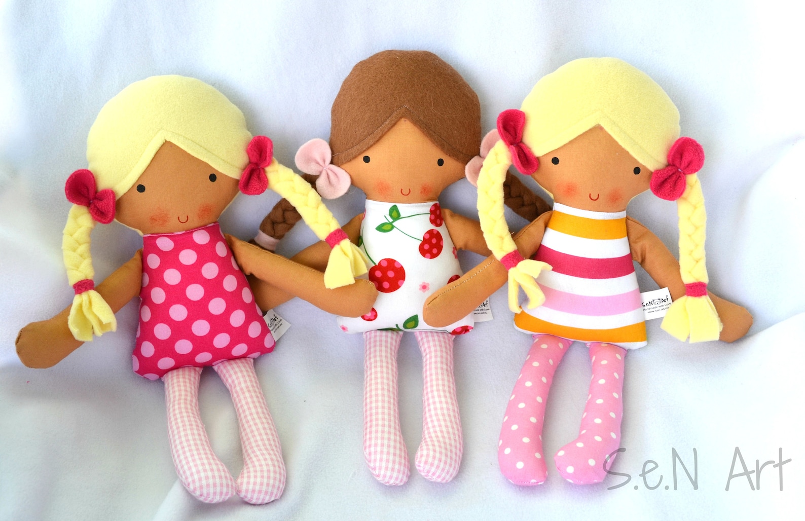 Doll Soft Toy PDF Sewing Pattern Tutorial DIY Doll Softie Pattern ...