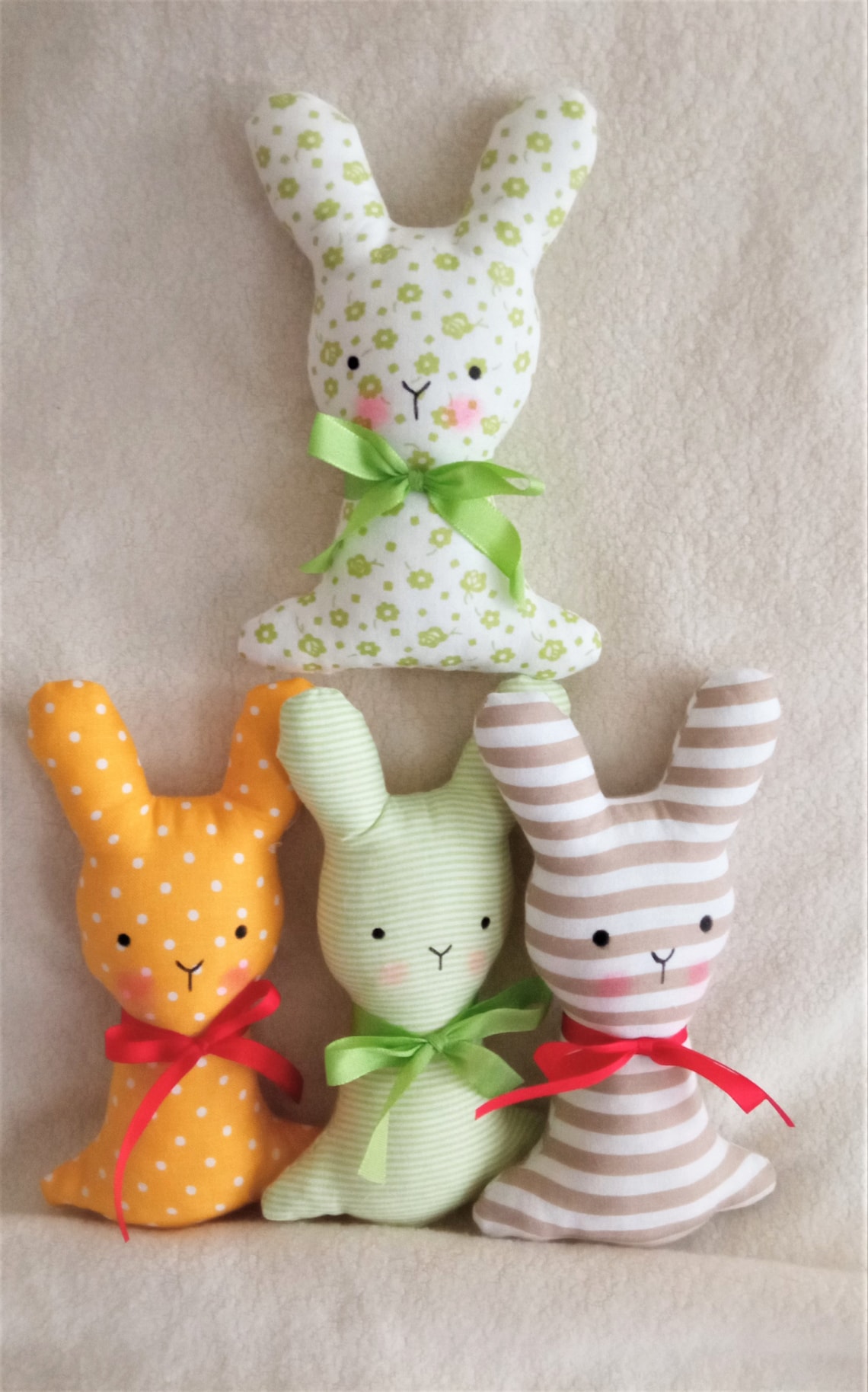 Easter Bunny PDF Sewing Pattern and Tutorial Easter Bunnies - Etsy
