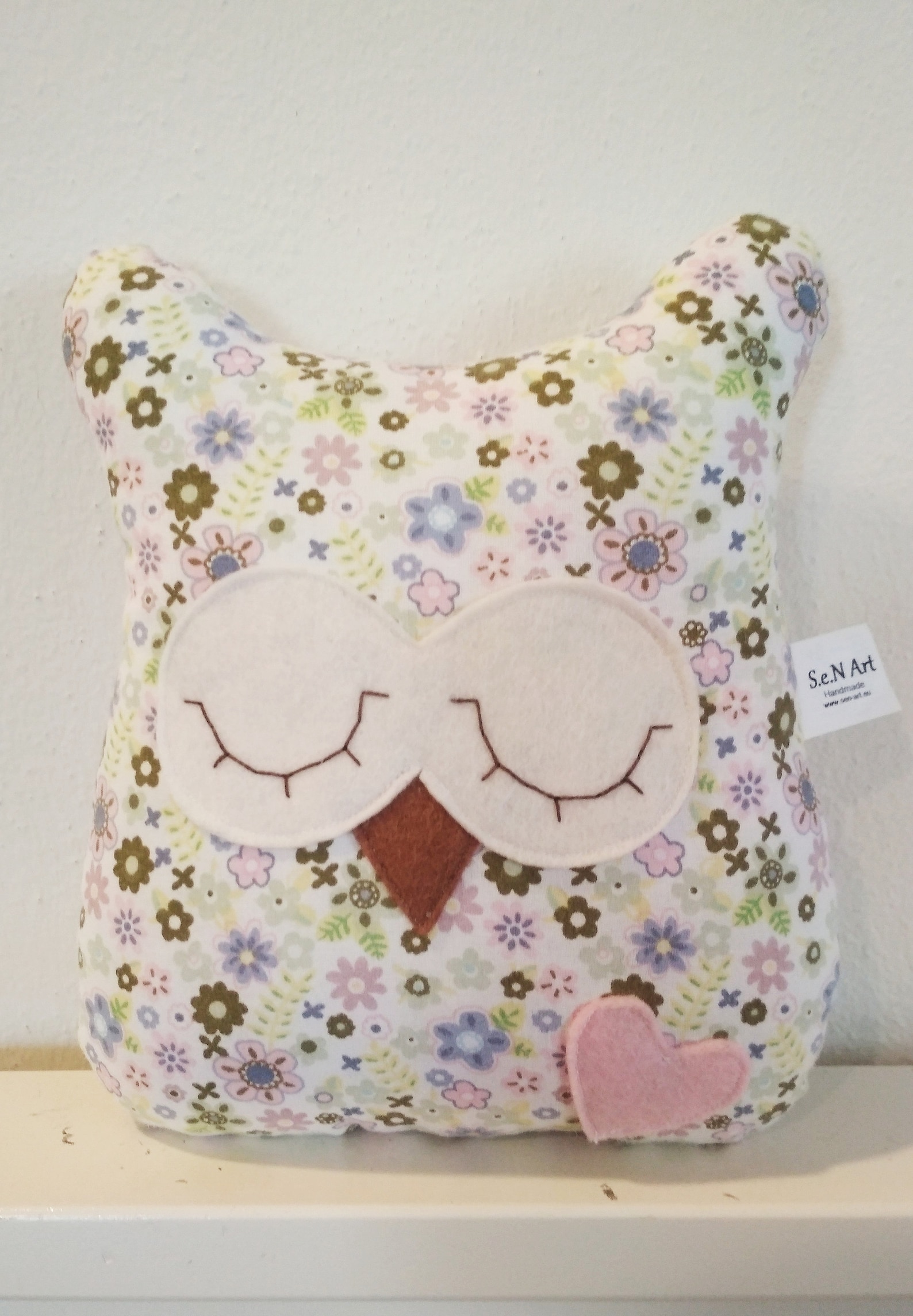 Sleepy Owl Soft Toy PDF Sewing Pattern and Tutorial DIY Owl Softie ...