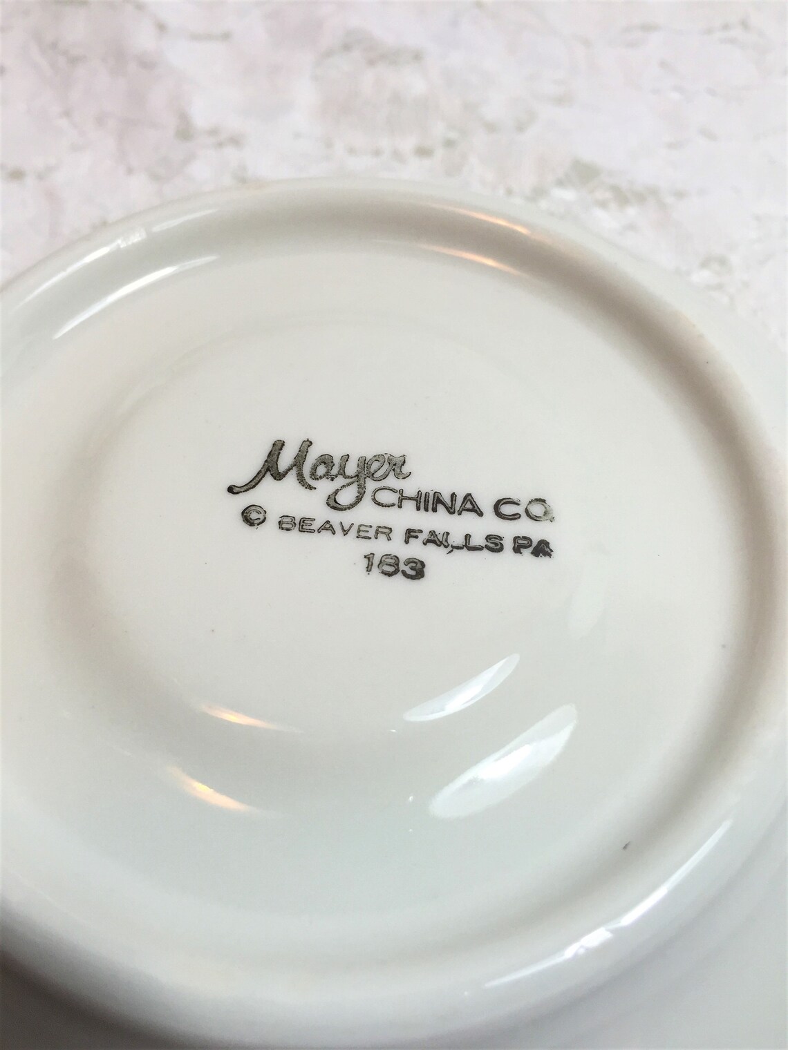 Mayer China of Beaver Falls PA Porcelain Demitasse Tea Cup | Etsy