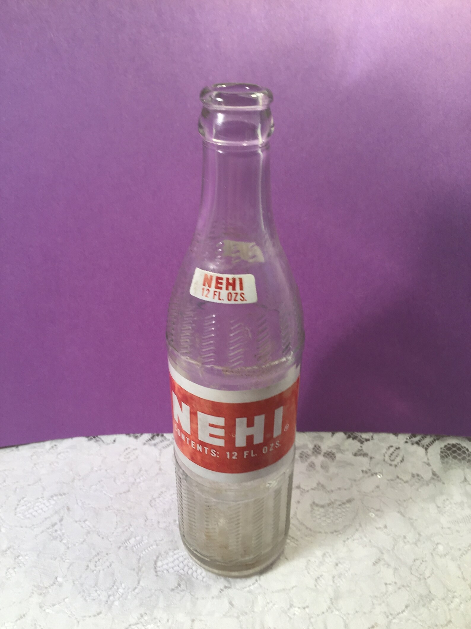 Vintage 1966 Nehi Cola Soda Pop Beverage Bottle With Applied - Etsy