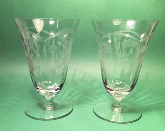 Etched Parfait Glass | Etsy