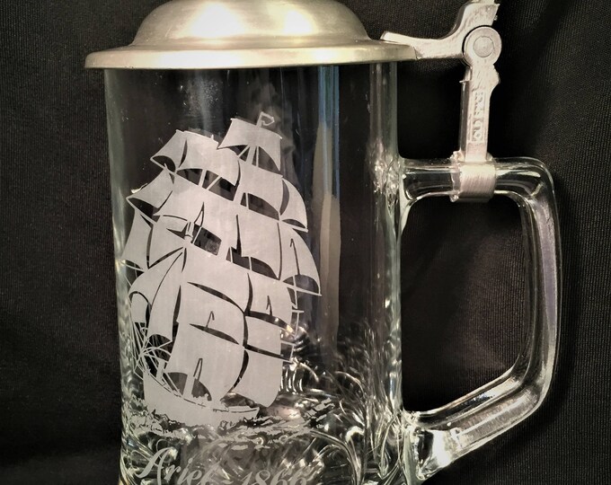 Italian CUI Old Spice Beer Stein, Ariel Clipper Ship 1866 Great Tea ...