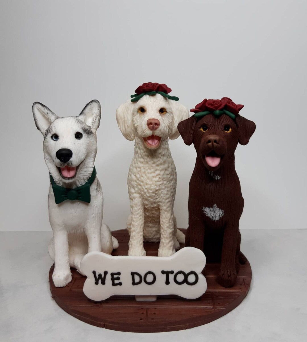 Custom Dog Cake Topper Dog Wedding Cake Topper Labradoodle - Etsy