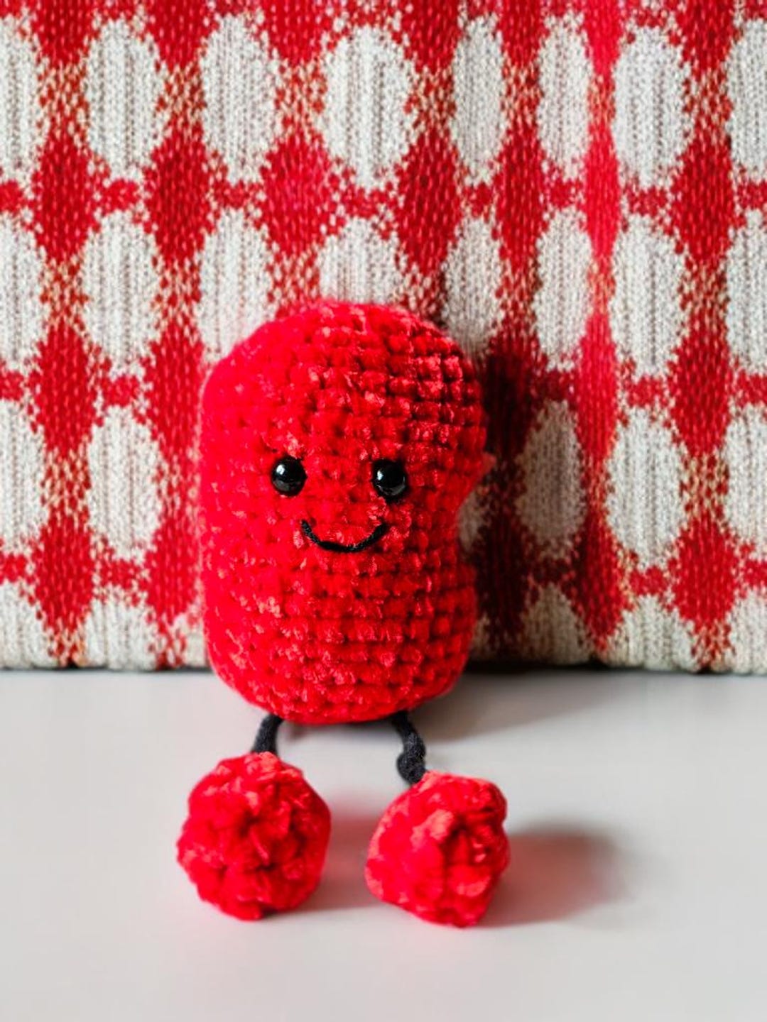 Karl the Kidney - Crocheted Kidney Plush - Etsy