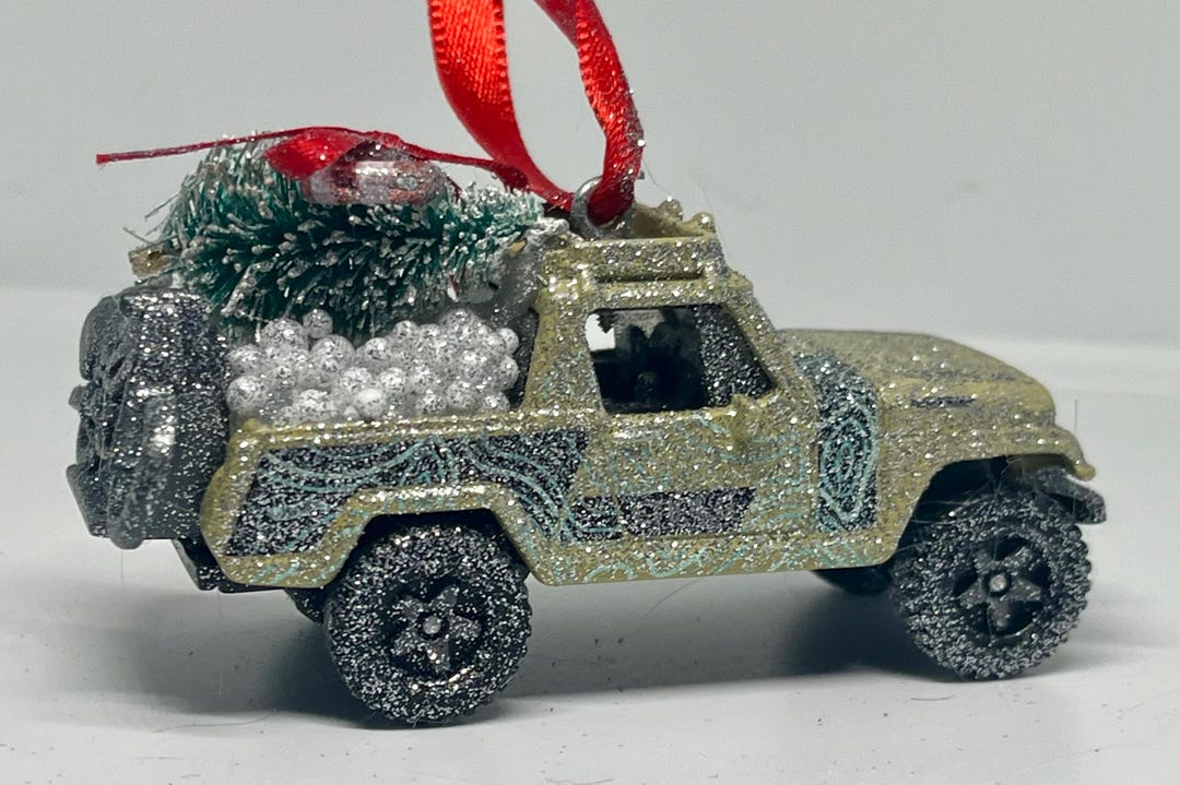 Jeepster Commando Hot Wheels / Matchbox Car Truck Christmas Tree ...