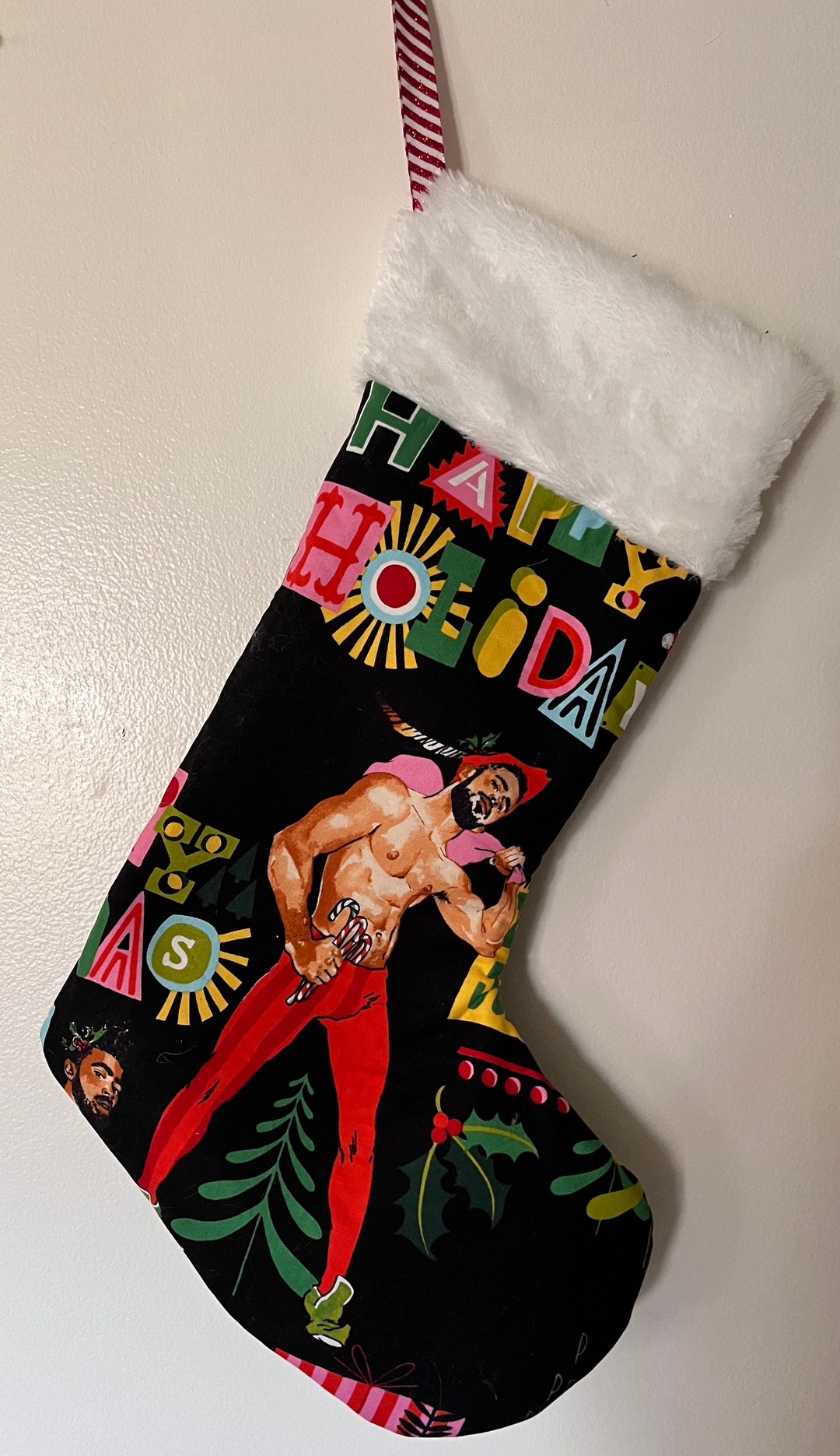 Rockabilly Pin Up Beefcake Man Hot Guys Sexy Elves Christmas Etsy