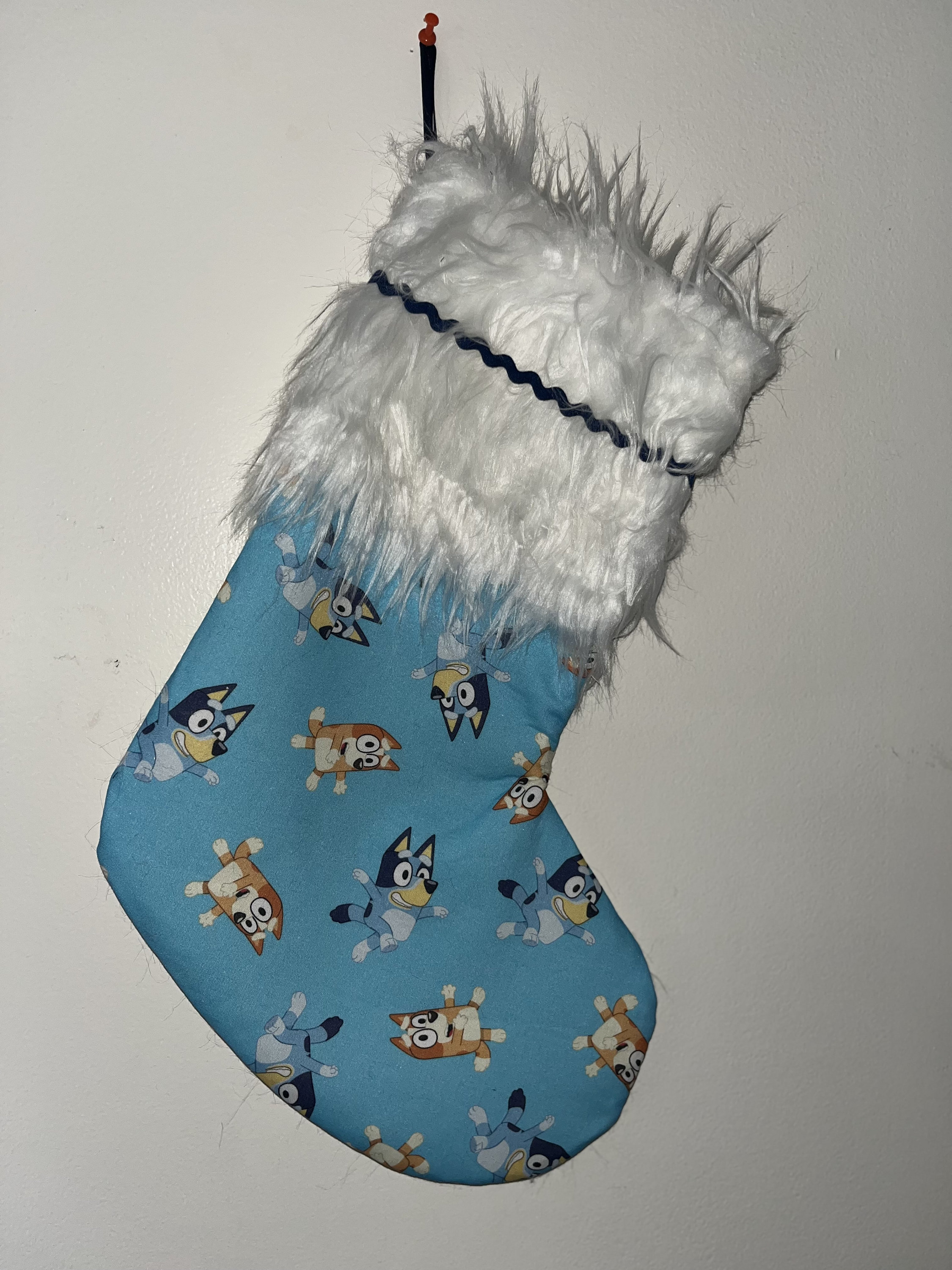 Bluey and Bingo Handmade Christmas Stocking Big and Handmade - Etsy