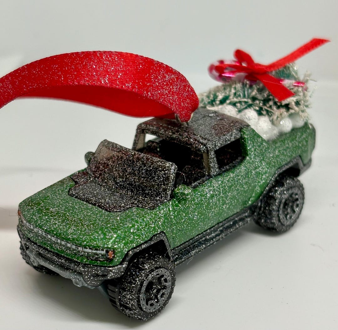 Green GMC Hummer EV Pickup Truck Hot Wheels / Matchbox Car / Truck/ SUV ...
