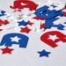 Republican Confetti - Elephant Confetti - Red White and Blue Confetti ...