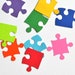Puzzle Confetti - Puzzle Piece Confetti - Paper Confetti - Paper Puzzle ...