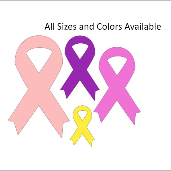 Cancer Ribbon - Etsy