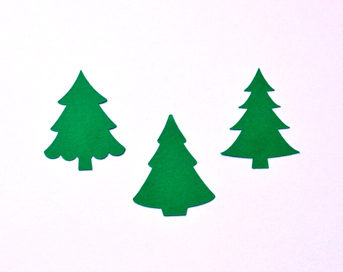 Christmas Tree Die Cuts All Sizes Christmas Trees Die - Etsy