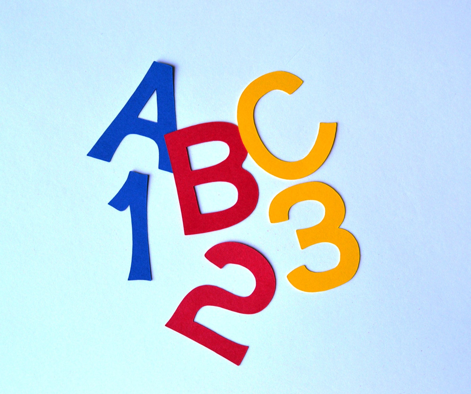 Paper Letters Any Color and Size Paper Alphabet Alphabet - Etsy
