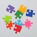 Puzzle Confetti Puzzle Piece Confetti Paper Confetti - Etsy
