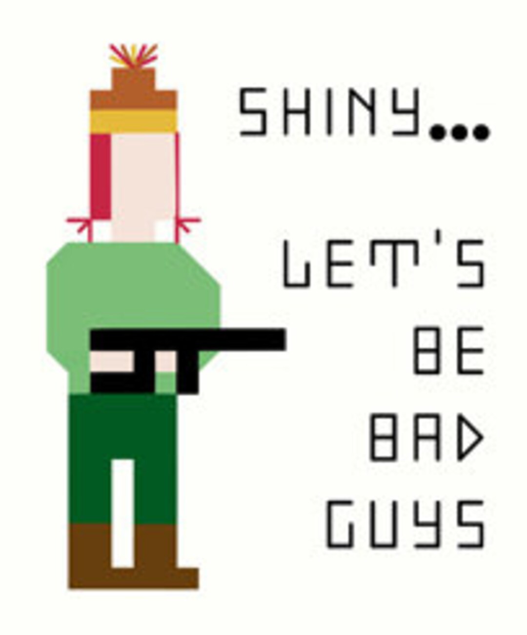 Bad Guys Pattern - Etsy