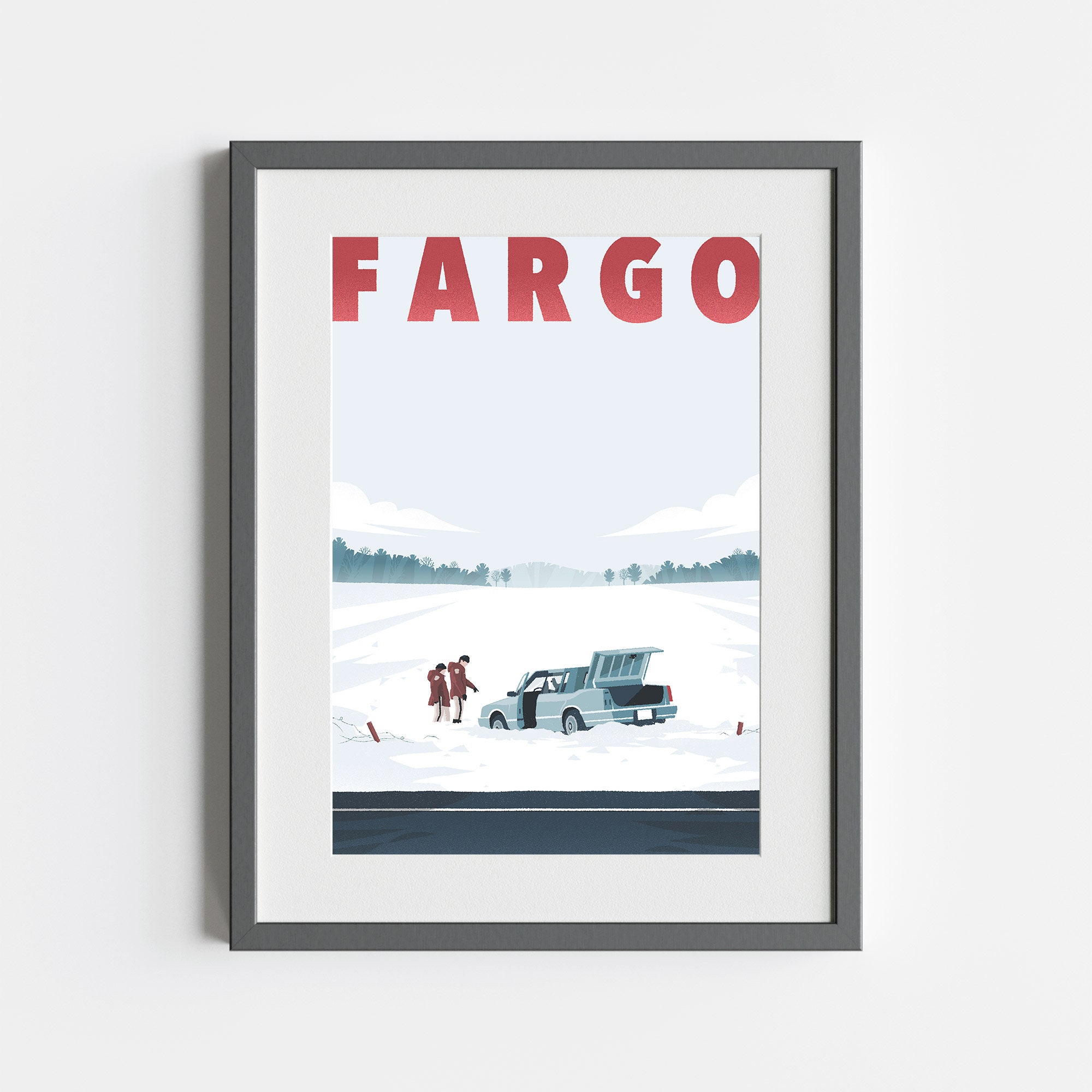 Fargo Poster Season 1 Opening Print A4, A3 and A2 Poster - Etsy UK
