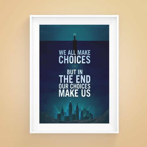 Bioshock Rapture Minimalist Poster - Etsy