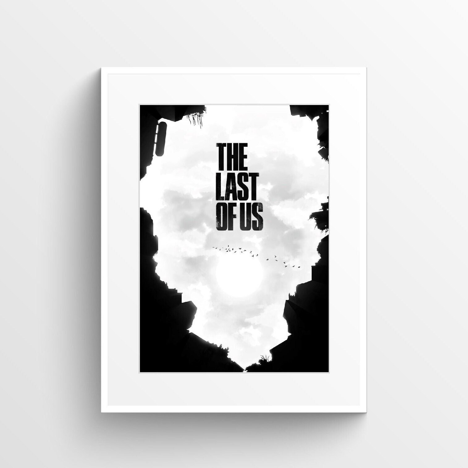 The Last of Us Poster the Last of Us A4 Art Print - Etsy
