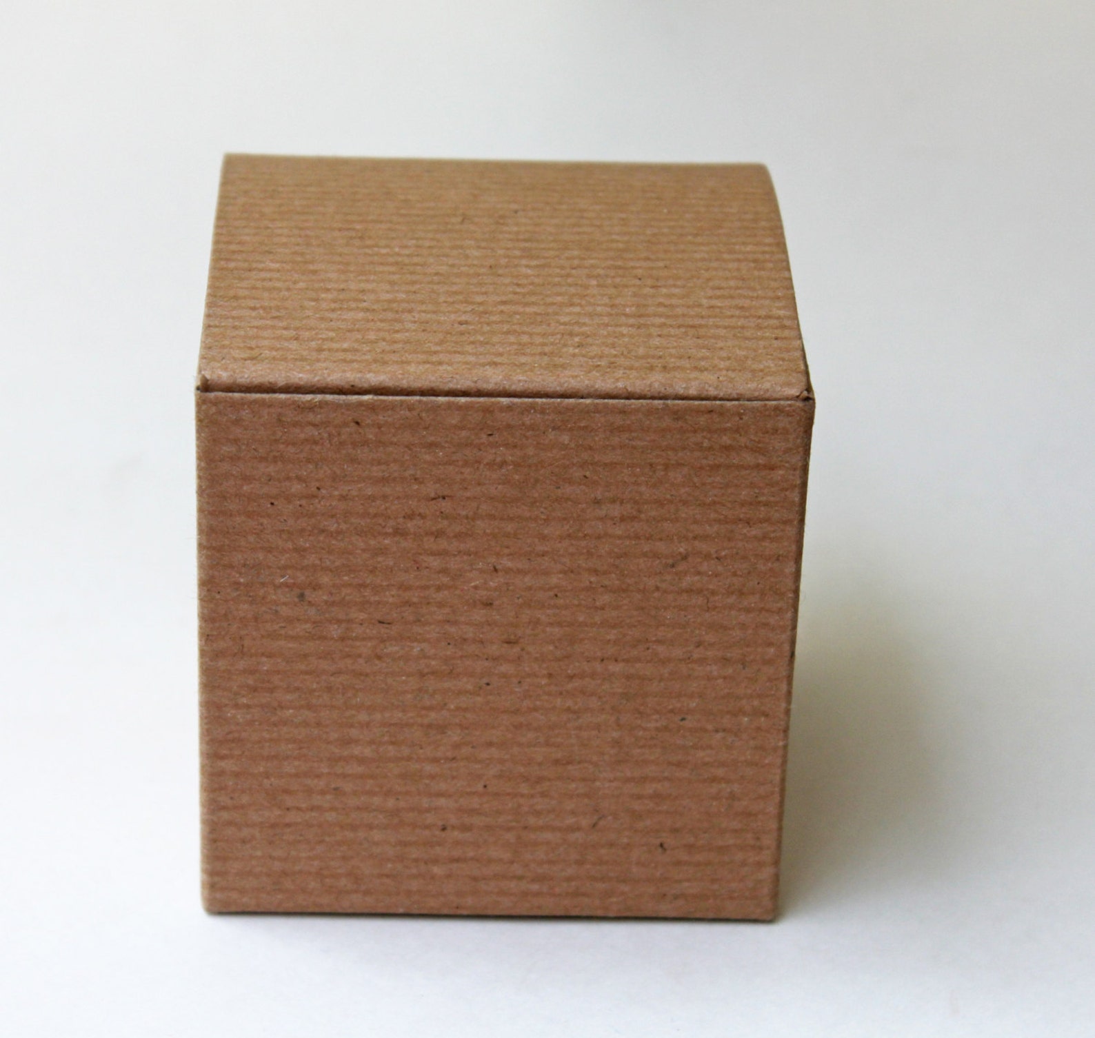 25 4x4x4 Gift Box, Set of 25 Kraft Gift Box, Natural Kraft Box, Wedding ...