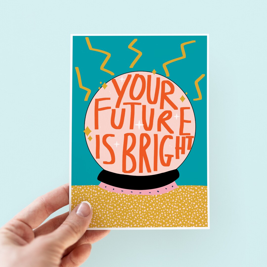 Your Future is Bright Congratulations Card - Etsy