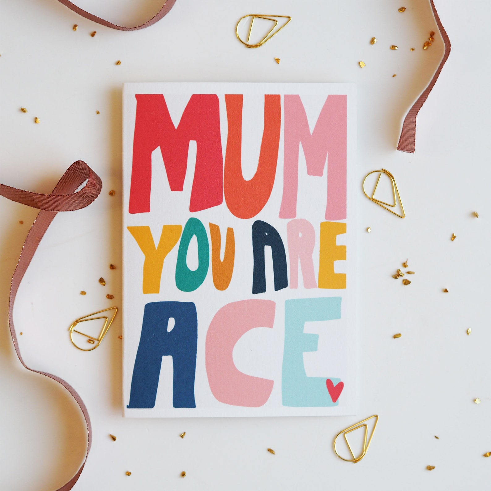 Mum You Are Ace Mother's Day Card - Etsy UK