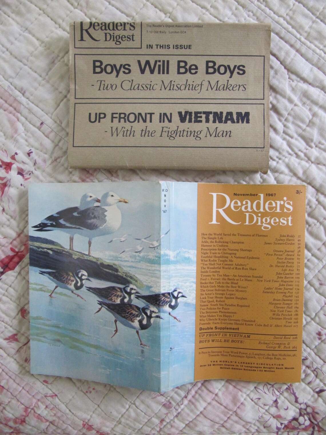 Fantastic Trio of Vintage 1960s READERS DIGEST Magazines in | Etsy