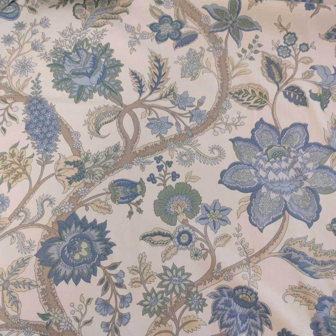 Large 2.5m Remnant Vintage Crowson Screen-printed - Etsy