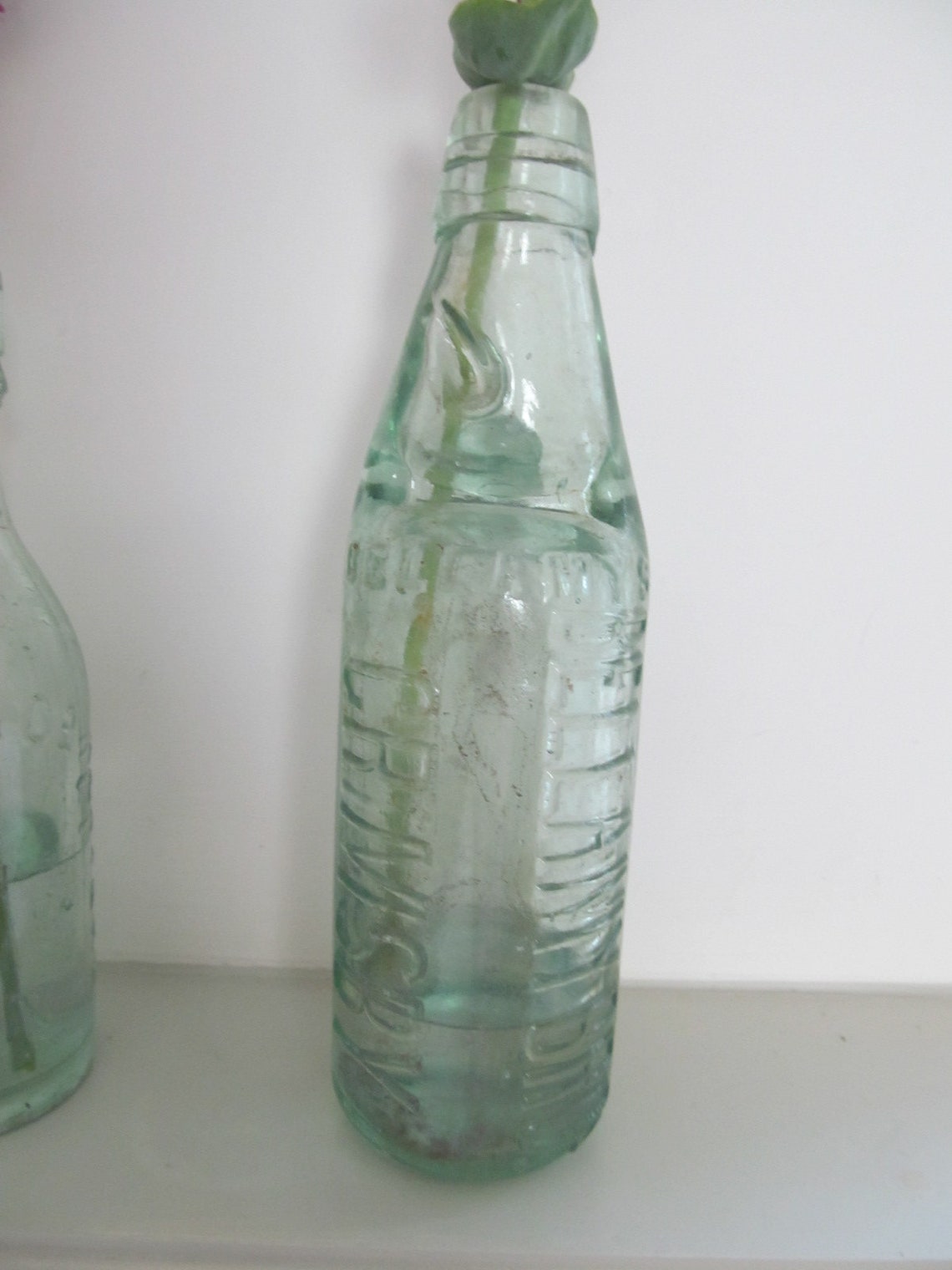 Charming Collection of THREE Vintage Glass Lemonade - Etsy