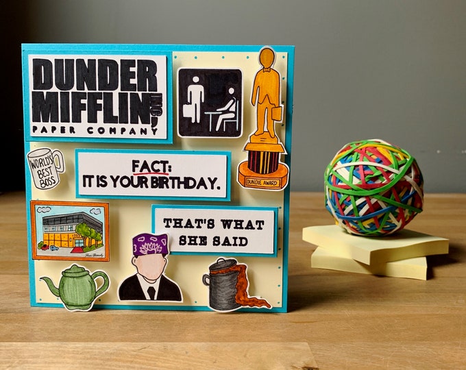 The Office Birthday Card, It is Your Birthday Card, Fact It is Your ...