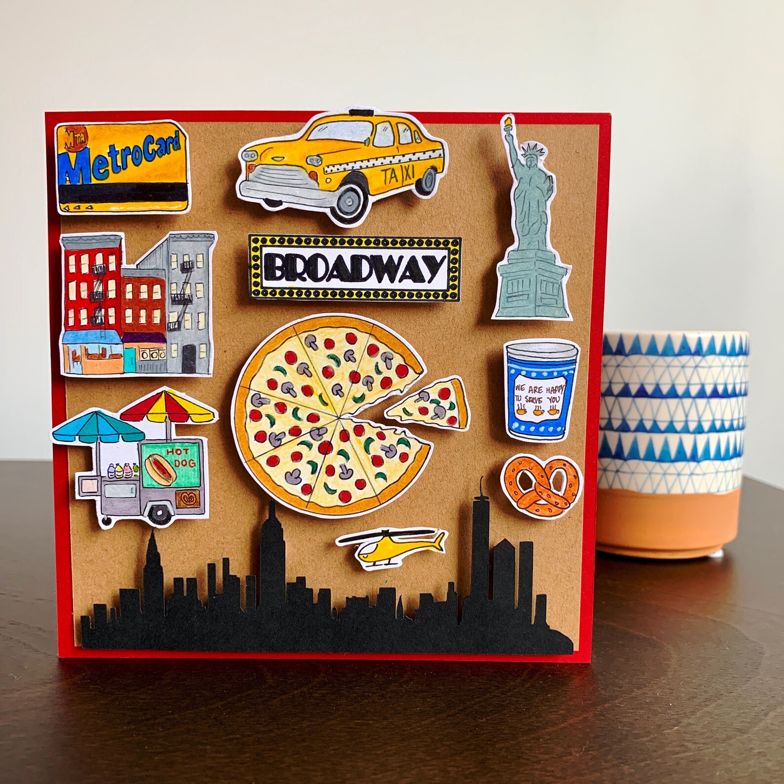 NYC Card NYC Just Because Card NYC Surprise Trip Card New | Etsy