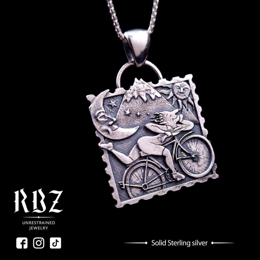LSD Blotter Necklace, Acid Chain, Albert Hofmann, Trip, Psychedelic ...