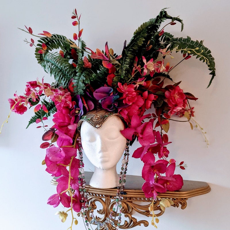 Flower Headdress - Etsy