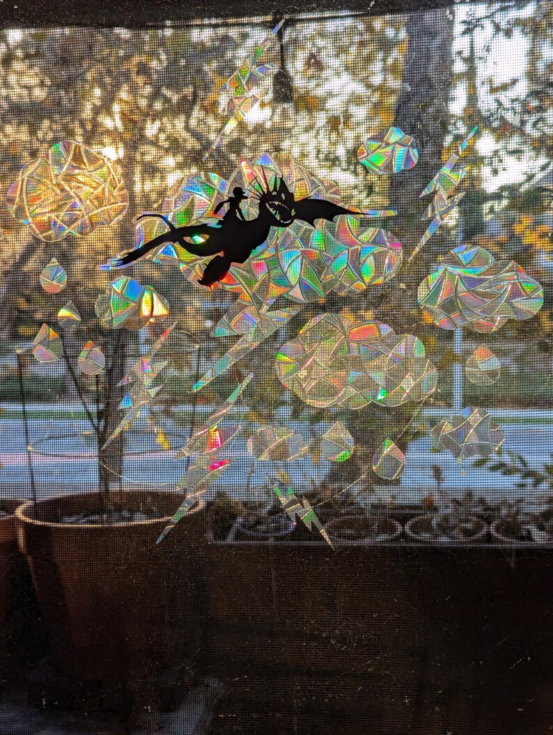 Suncatcher Window Cling Inspired by How to Train Your Dragon | Astrid ...