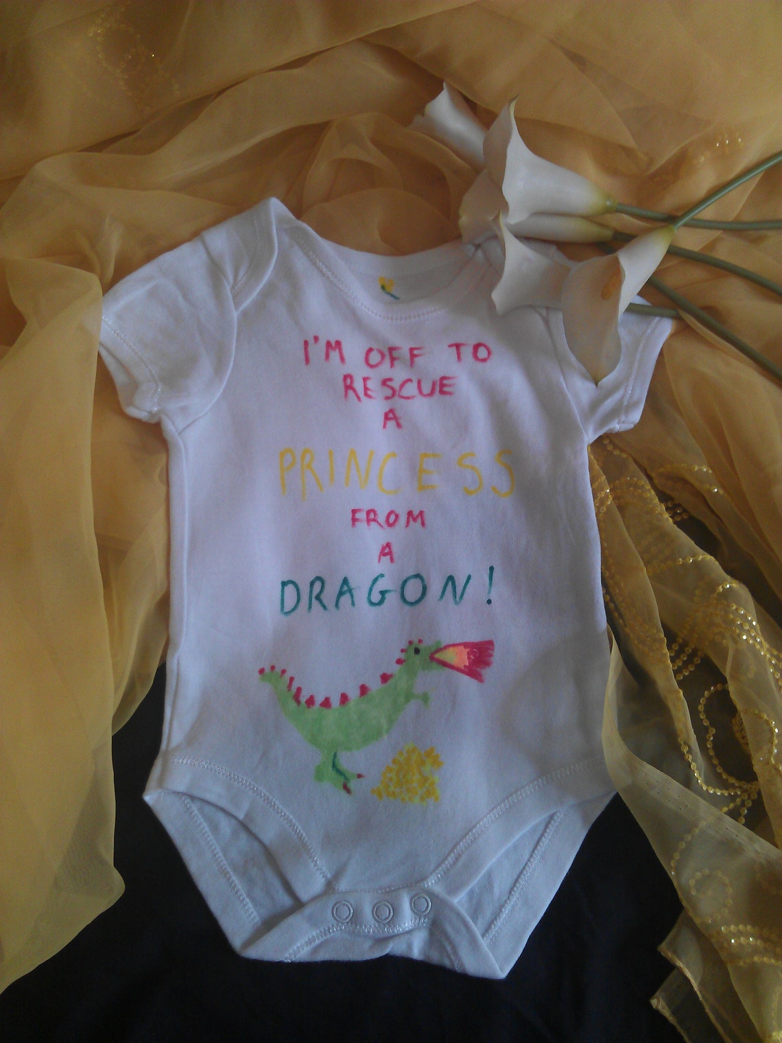 Rescue a Princess Baby Vest - Etsy