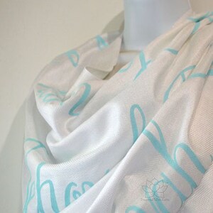 Custom Jehovah Names of God Scarf, Personalized Spiritual Prayer ...
