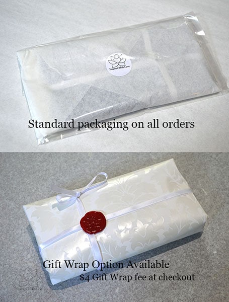 Custom Poem Hidden Secret Message Quote Script Scarf (100% Cotton Gauze ...