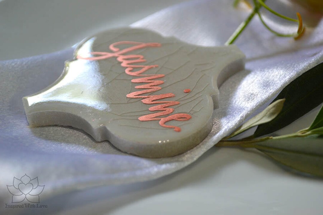 Custom Personalized Calligraphy 3" Arabesque Tile Copper Name Place ...