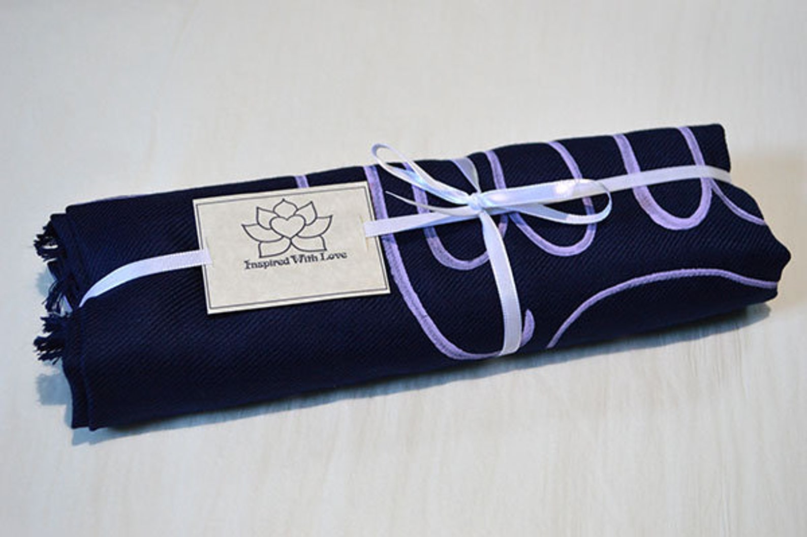 Personalized Gifts Custom Secret Message Quote Script Scarf - Etsy