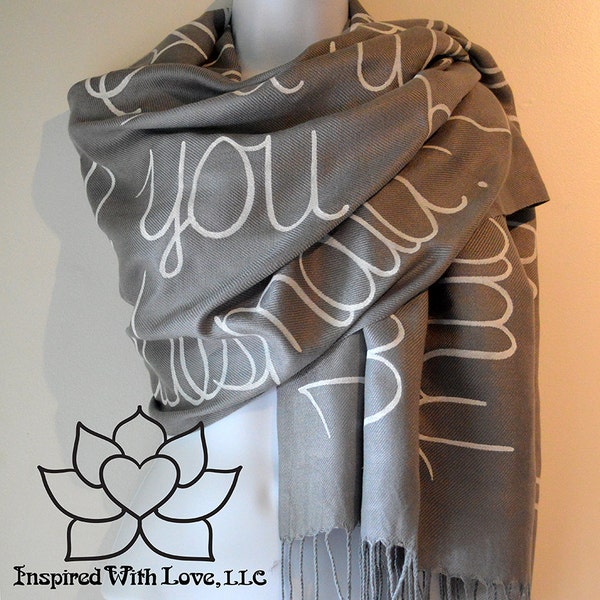 Quote Scarf - Etsy