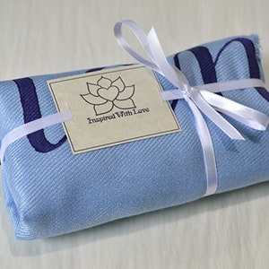 Custom Script Scarf, Personalized Hidden Secret Message Teacher ...