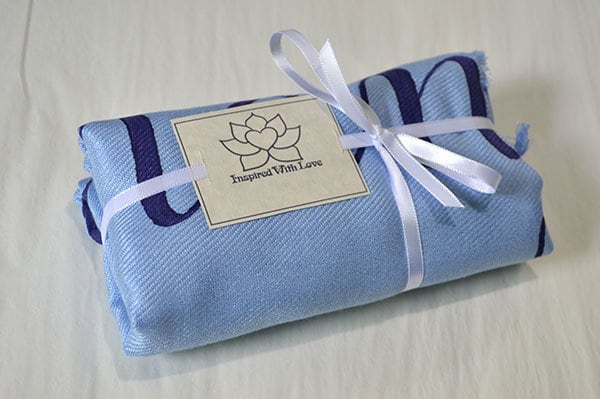 Custom Script Scarf Personalized Hidden Secret Message | Etsy