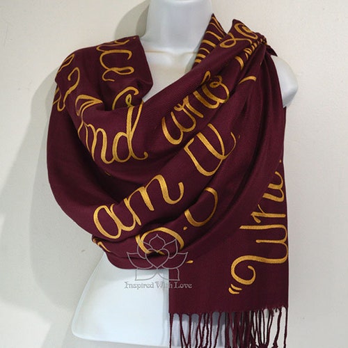 Custom Tallit Shawl Bible Scripture Verse Prayer Scarf - Etsy