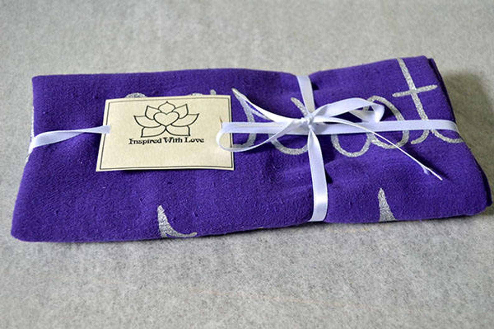 Custom Script Scarf (100% Cotton Gauze) - Personalized Message Shawl ...